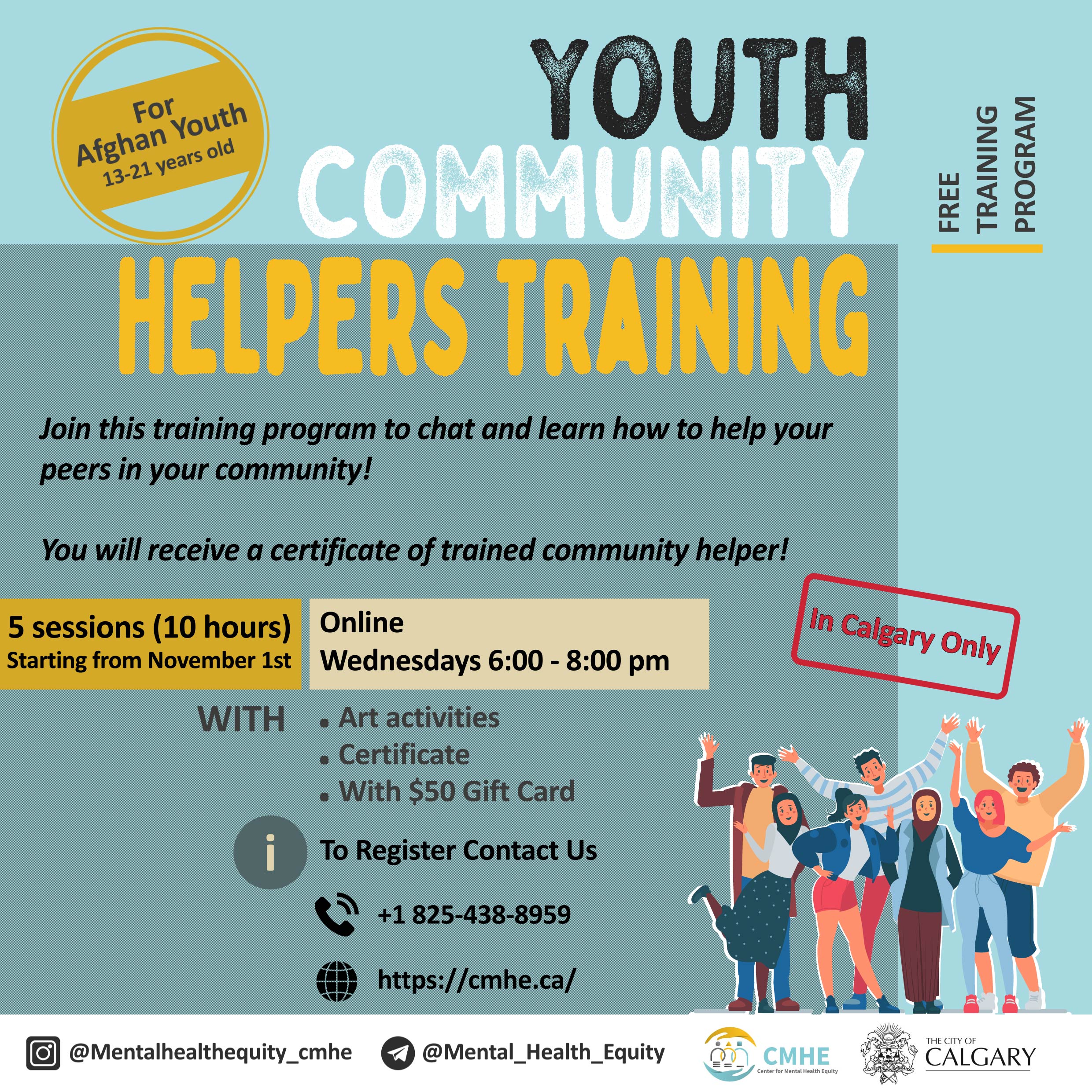 Youth Community Helpers Training - CMHE